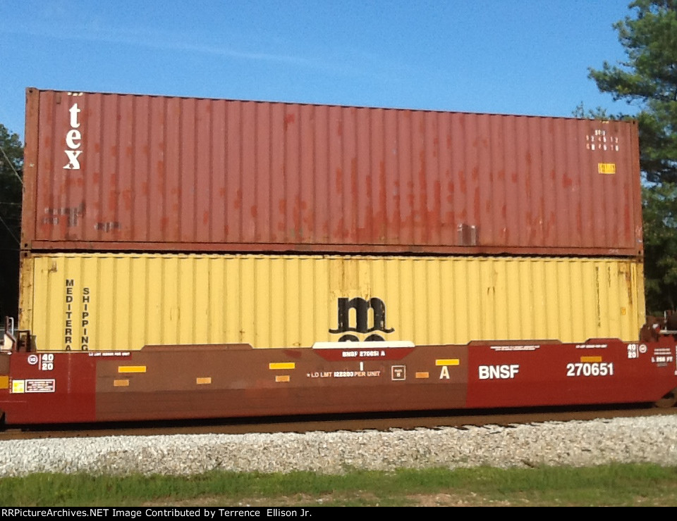 BNSF Stack Car 270651